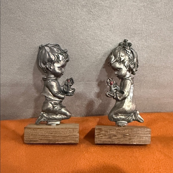 Peltro Cesellato | Accents | Pair Of Peltro Cesellato A Mano Italy ...